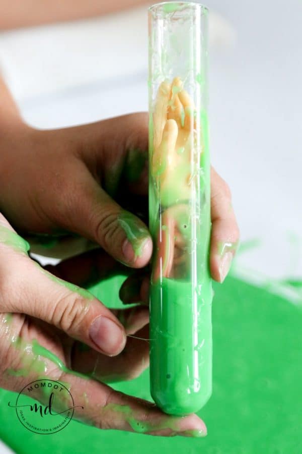 Mad Scientist Halloween Slime Tutorial - Momdot.com