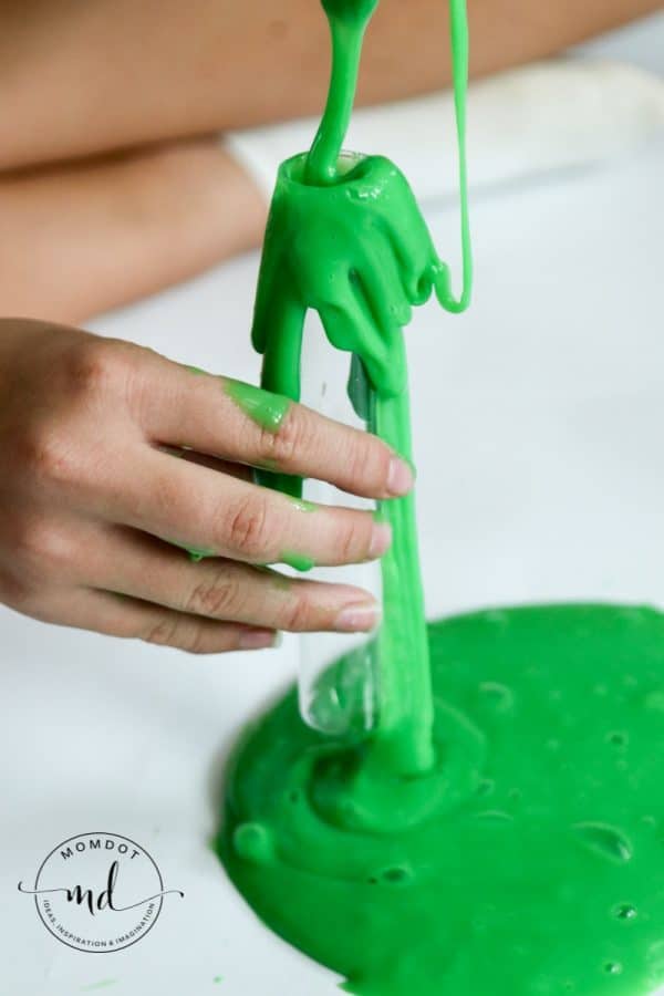 Mad Scientist Halloween Slime Tutorial - Momdot.com