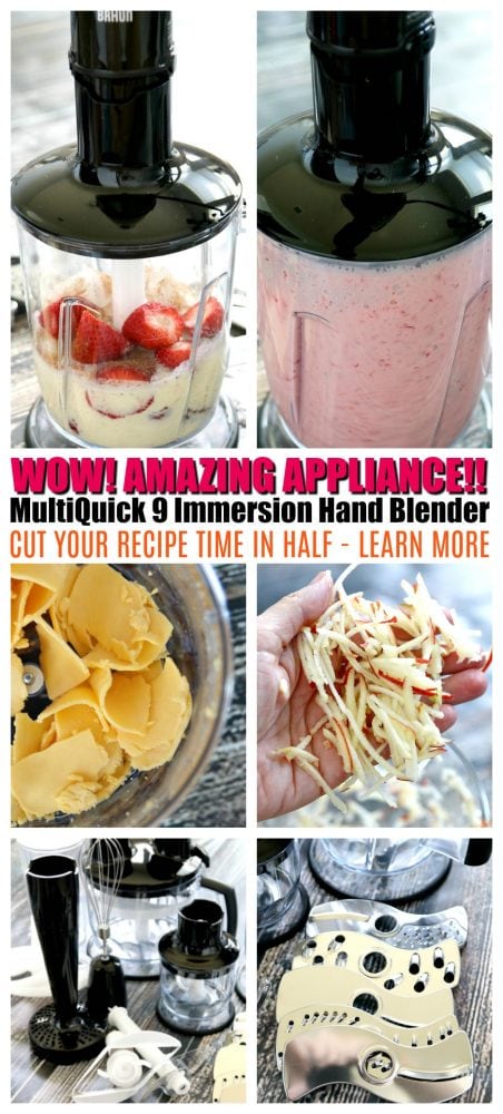 Multitasking with the MultiQuick 9 Immersion Hand Blender - Momdot.com