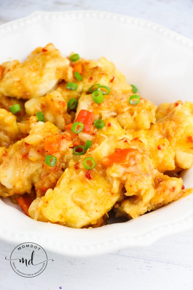 Spicy Chicken Recipe with Sweet Chili Sauce (Thai) - Momdot.com