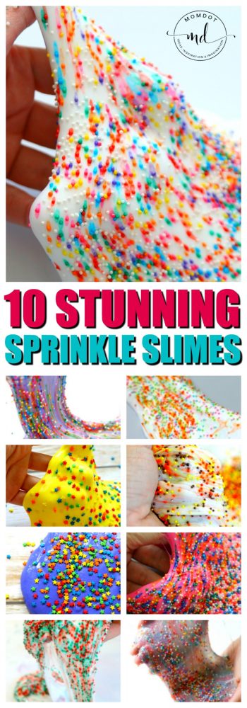 10 Stunning Sprinkle Slimes to DIY