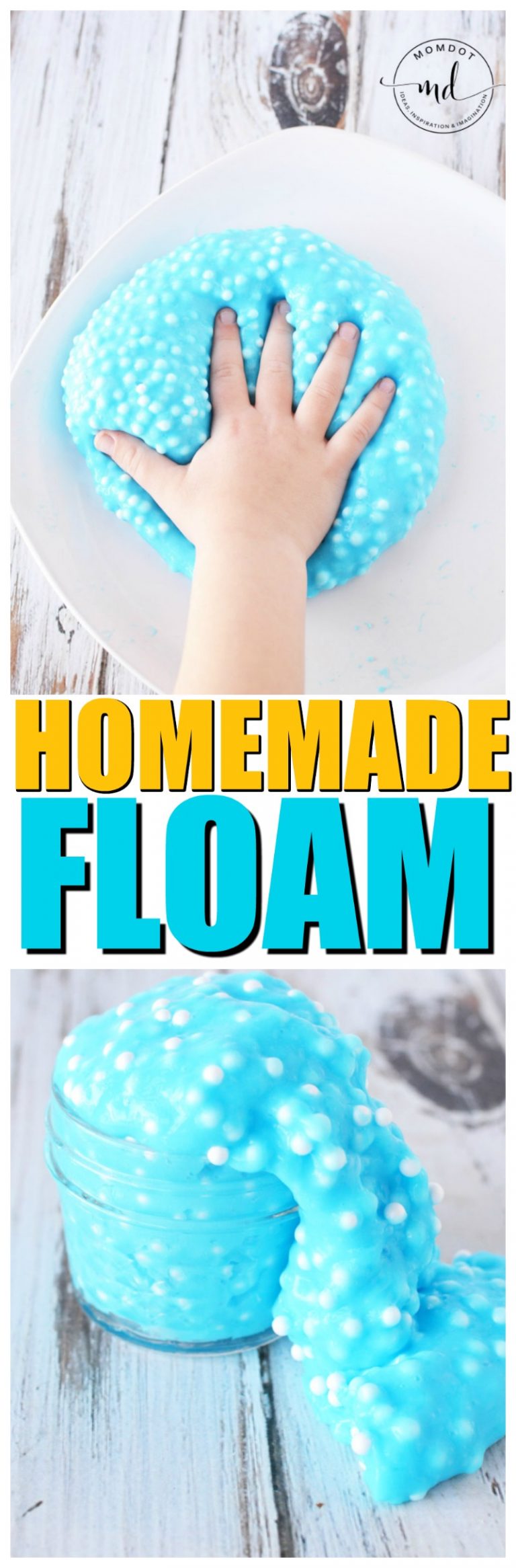 Homemade Floam: DIY Floam Recipe - Momdot.com