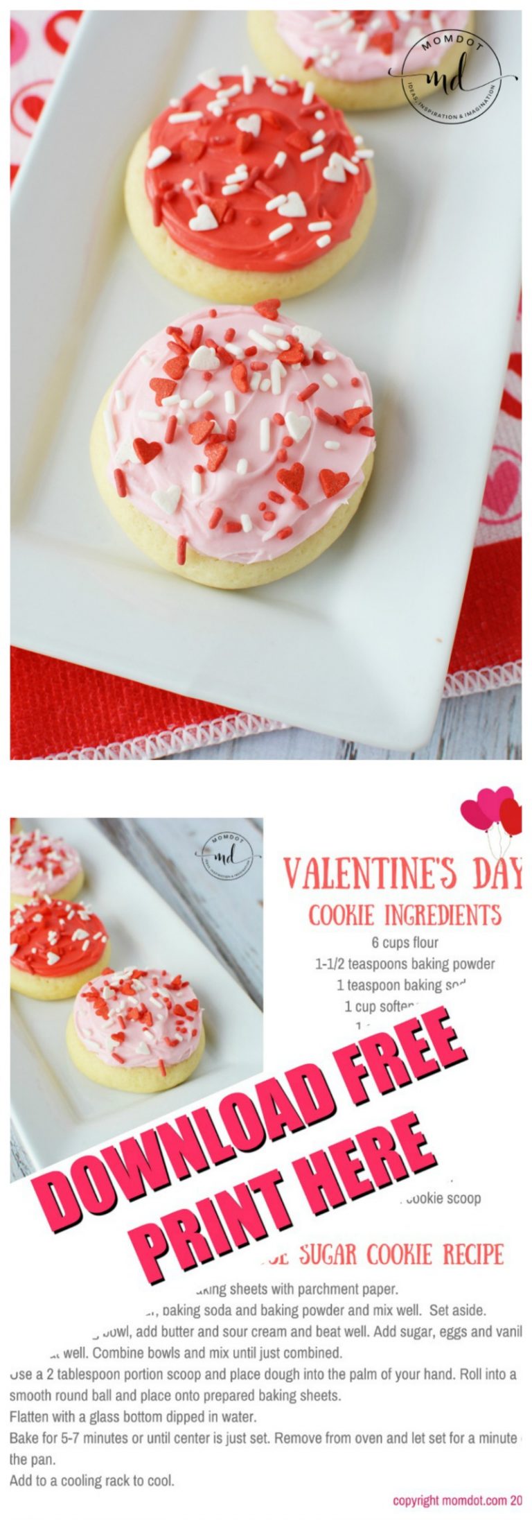 Lofthouse Cookies Recipe for Sweet Valentine's Day Cookies - Momdot.com