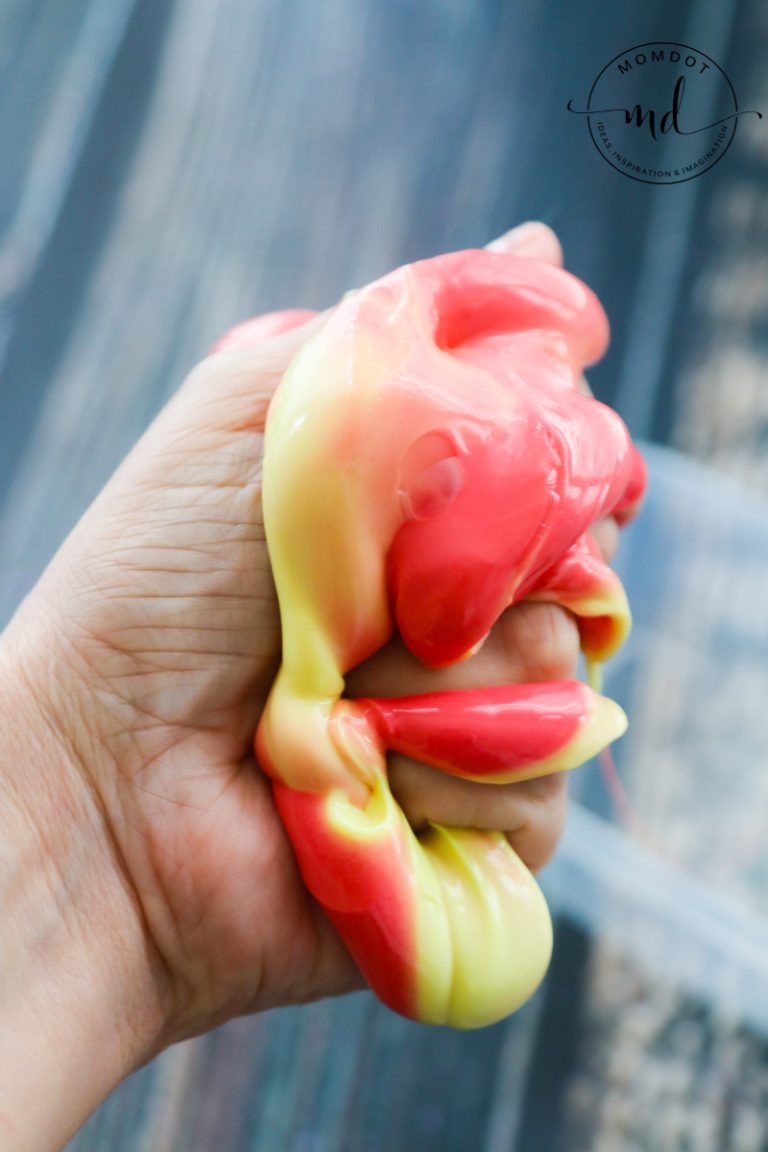 Color Changing Slime Recipe with Thermochromic Pigment - Momdot.com