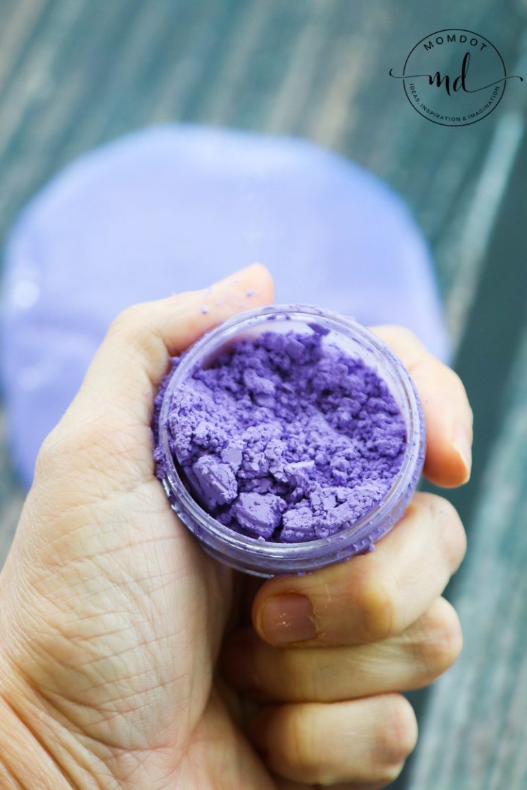 Color Changing Slime Recipe with Thermochromic Pigment - Momdot.com