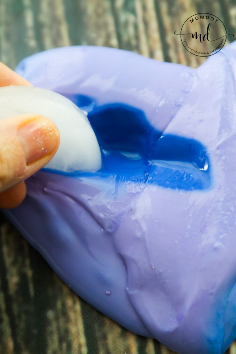 Color Changing Slime Recipe with Thermochromic Pigment - Momdot.com