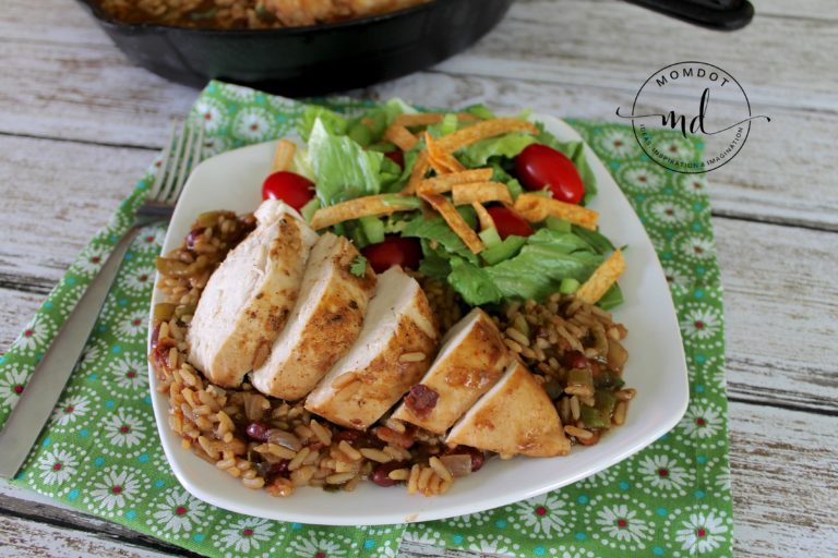 Red Beans & Rice With Chicken Skillet: A One-Pot Meal - MomDot