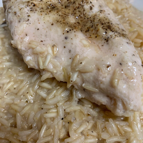 Organic Baked Chicken & Rice (Deliciously Healthy Dinner Idea ...